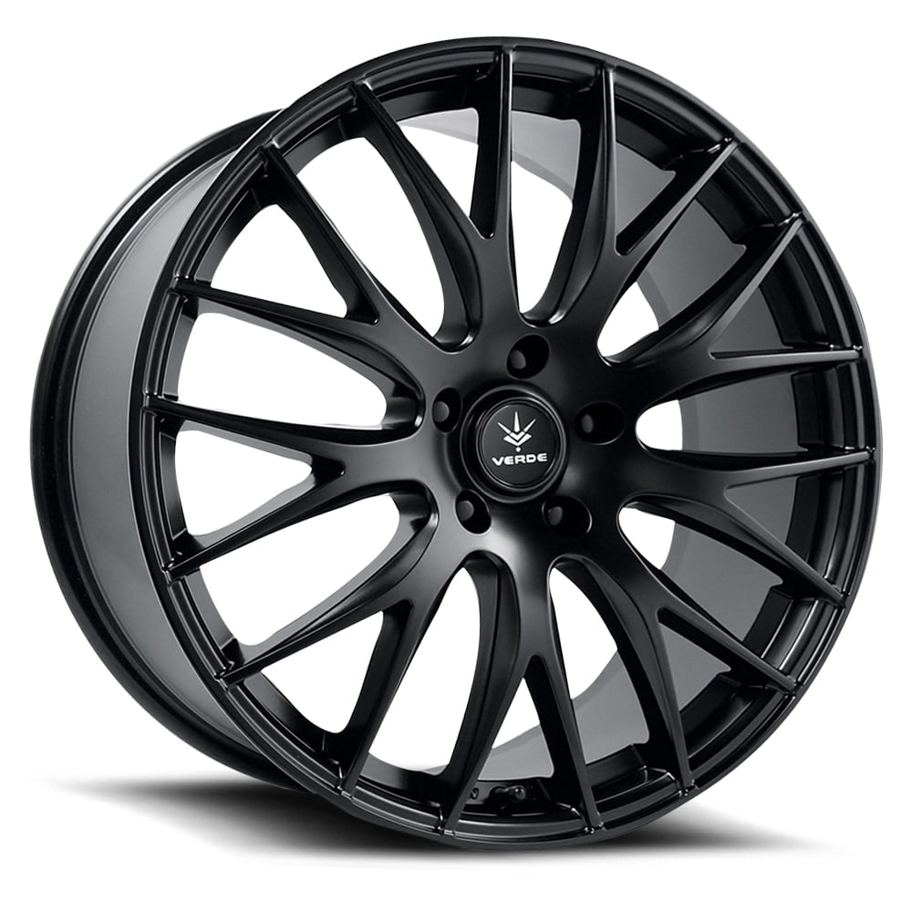 Verde Wheels - V27 Saga Satin Black Wheel (18x8"/5x4.5"/+38mm Offset ...