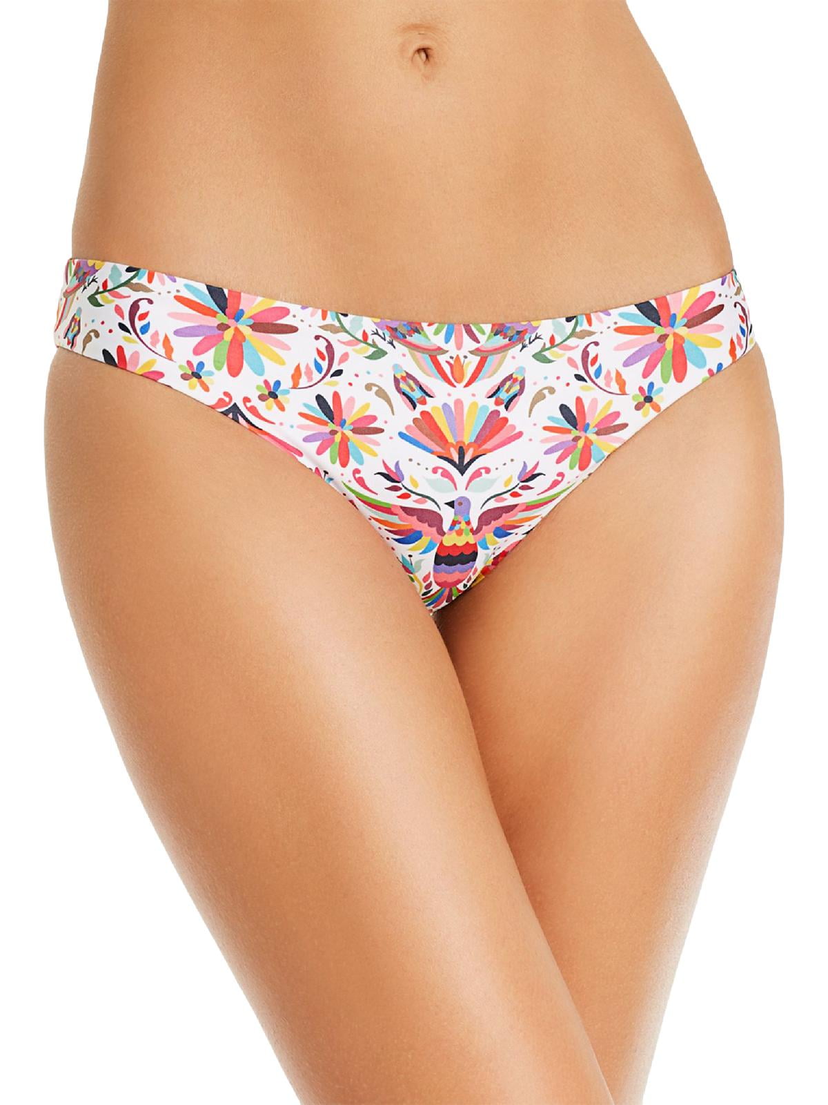 Verdelimon Womens Tunas Printed Low Rise Swim Bottom Separates