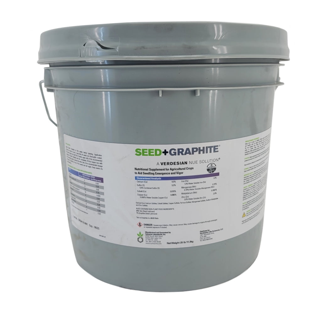 Verdesian 25lb Seed+Graphite Talc for Planting Corn - STG00025 ...