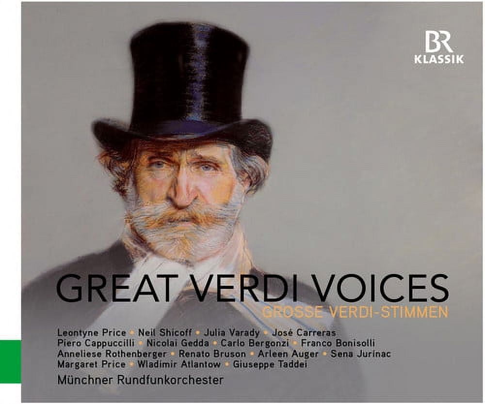 Verdi / Gedda / Capuccili / Eichorn / Carreras - Great Verdi Voices ...