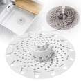 Verdsylv 5 Inch Silicone Drain Catcher - Soft Dense Mesh Hair Trap for ...