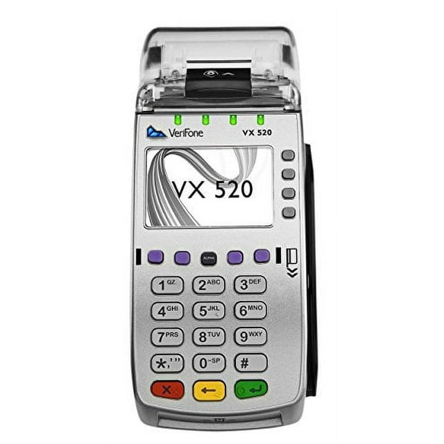 VeriFone Vx520 DC EMV Credit Card Terminal - Walmart.com VeriFone Vx520 DC EMV Credit Card Terminal - Walmart.com