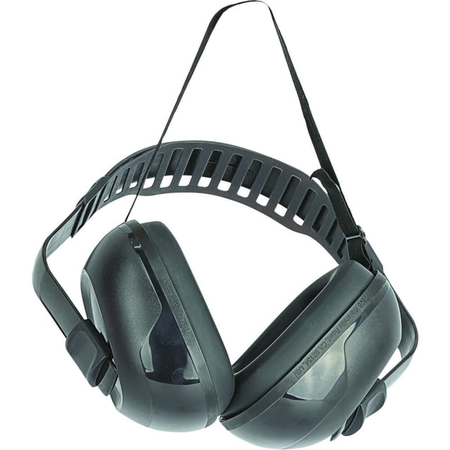 VeriShield™ 100 Series Passive Earmuffs, 25 dB, Black, Multi-Position ...