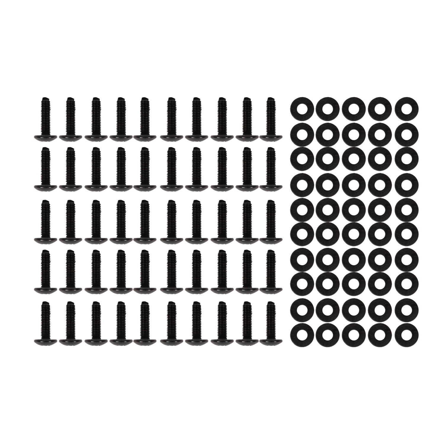Vericom 10-32 Rack Screws with Washers, 50 Count, RAS3250 - Walmart.com