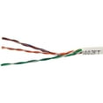 Vericom Cat5e Utp Solid Riser Cmr Cable, 1,000' Pull Box, White ...