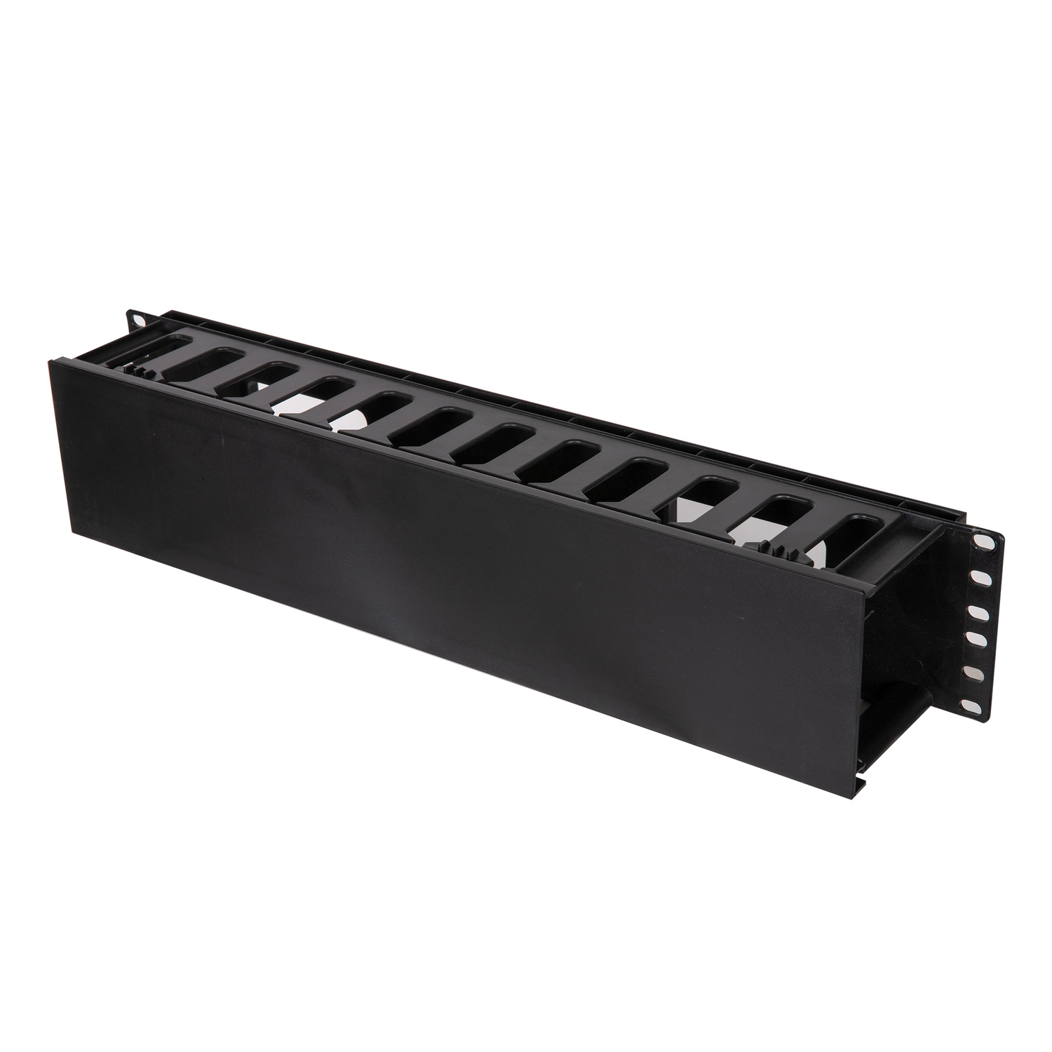 Vericom Plastic Horizontal Slotted Finger Duct Cable Manager (2U ...