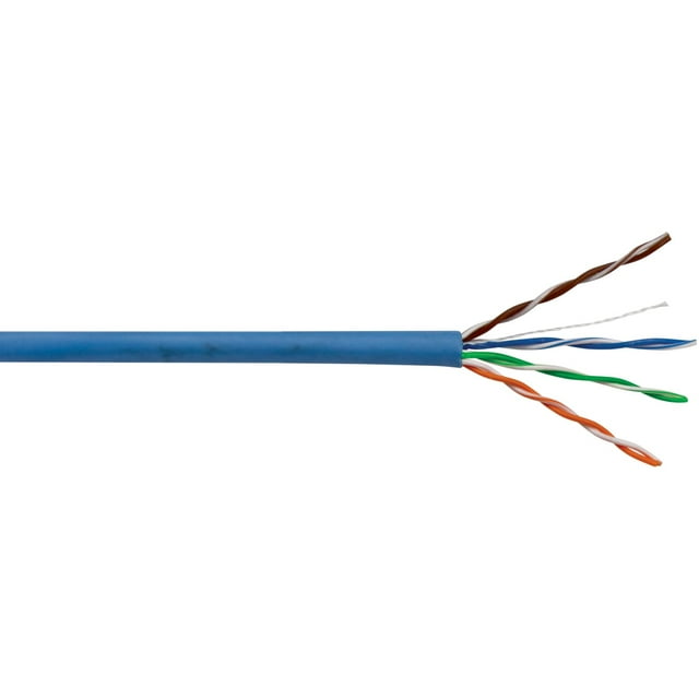 Vericom Xbw5u-03596 Cat-5e Utp Solid-riser Cable, 1,000ft - Walmart.com