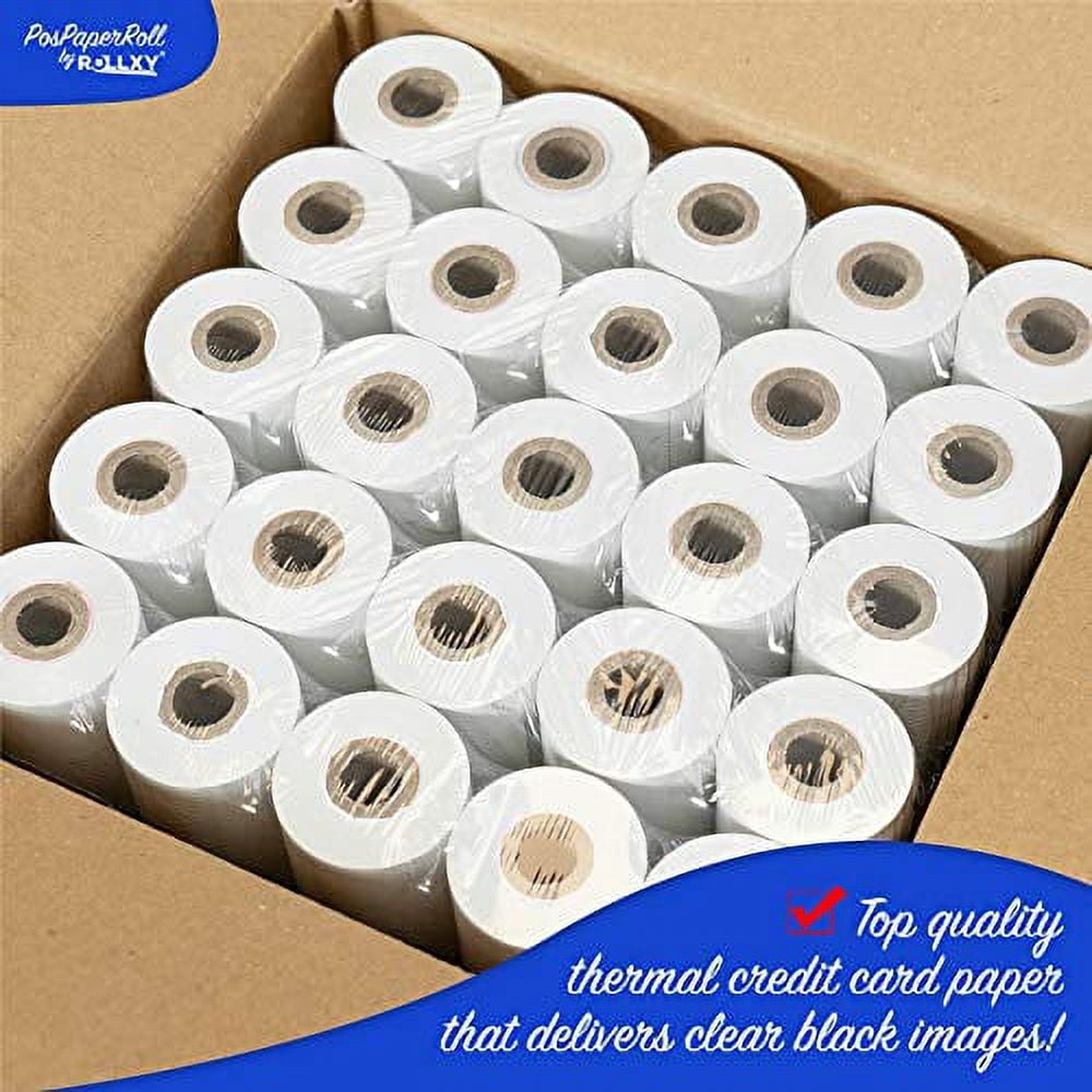 Verifone Vx520 (2-1/4" x 70') Thermal Receipt Paper - 100 ROLLS ...