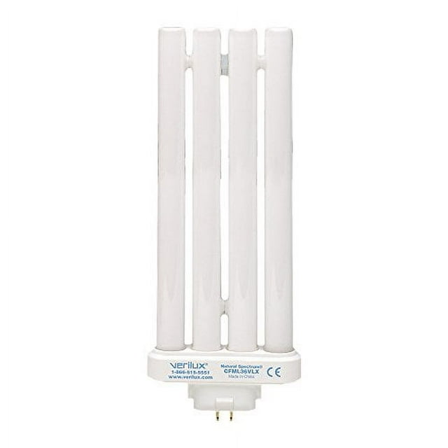 Verilux CFML36VLX Daylight White 36W Replacement Bulb, 120V, 6500K ...