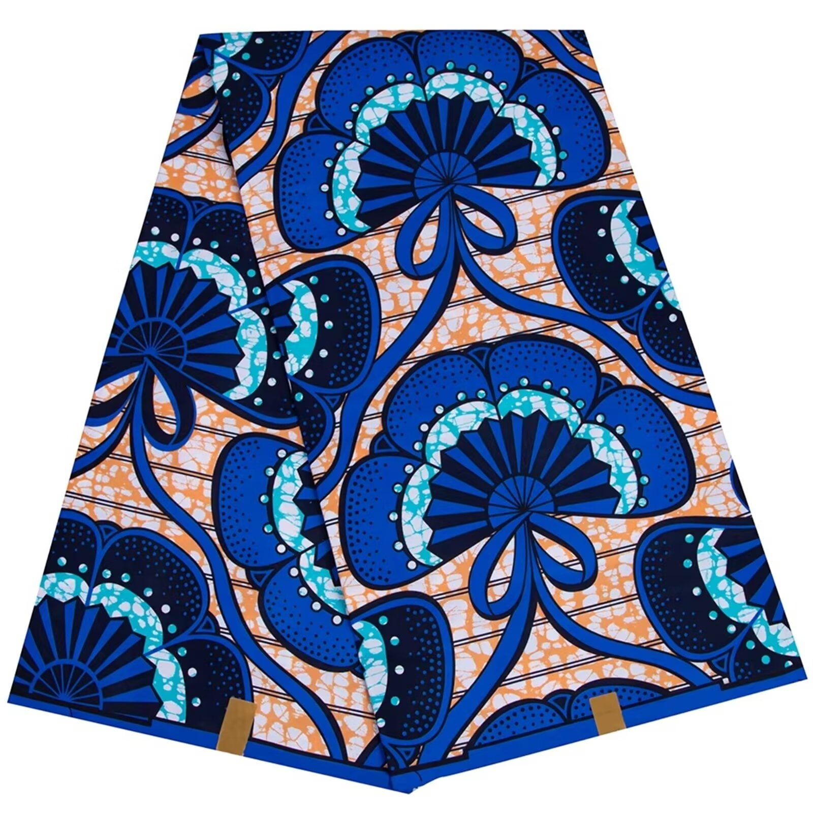 VeritableWax African Polyester Fabric 6 yards Batik Print Crafts ...