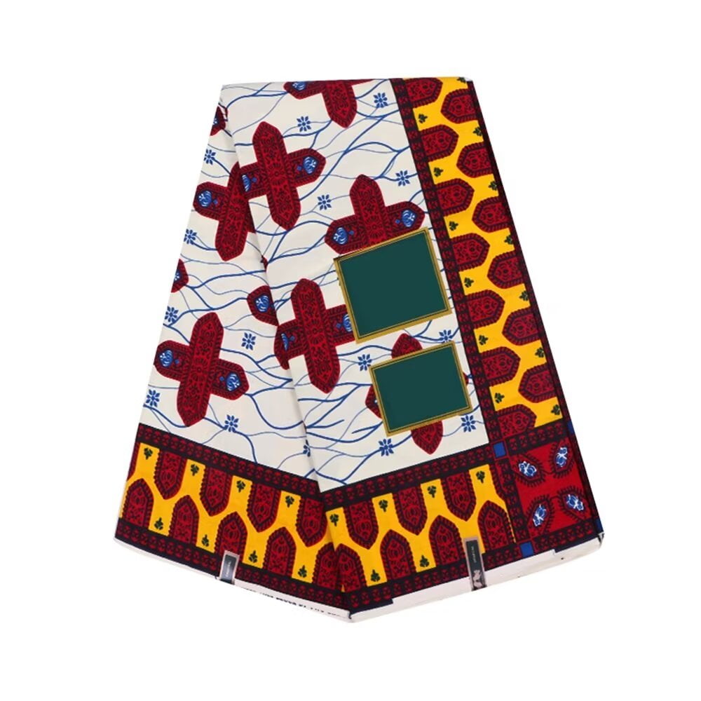 VeritableWax African Traditional Classic Fabrics 6 Yards Ankara Wax ...