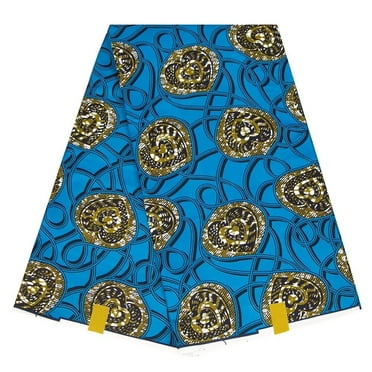 African Fabric 6 Yards Ankara Wax Print cotton Fabric A variety of ...