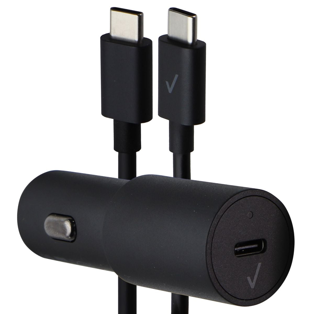 Verizon (6Ft) 30W Fast-Charge PD USB-C Car Charger - Black ...