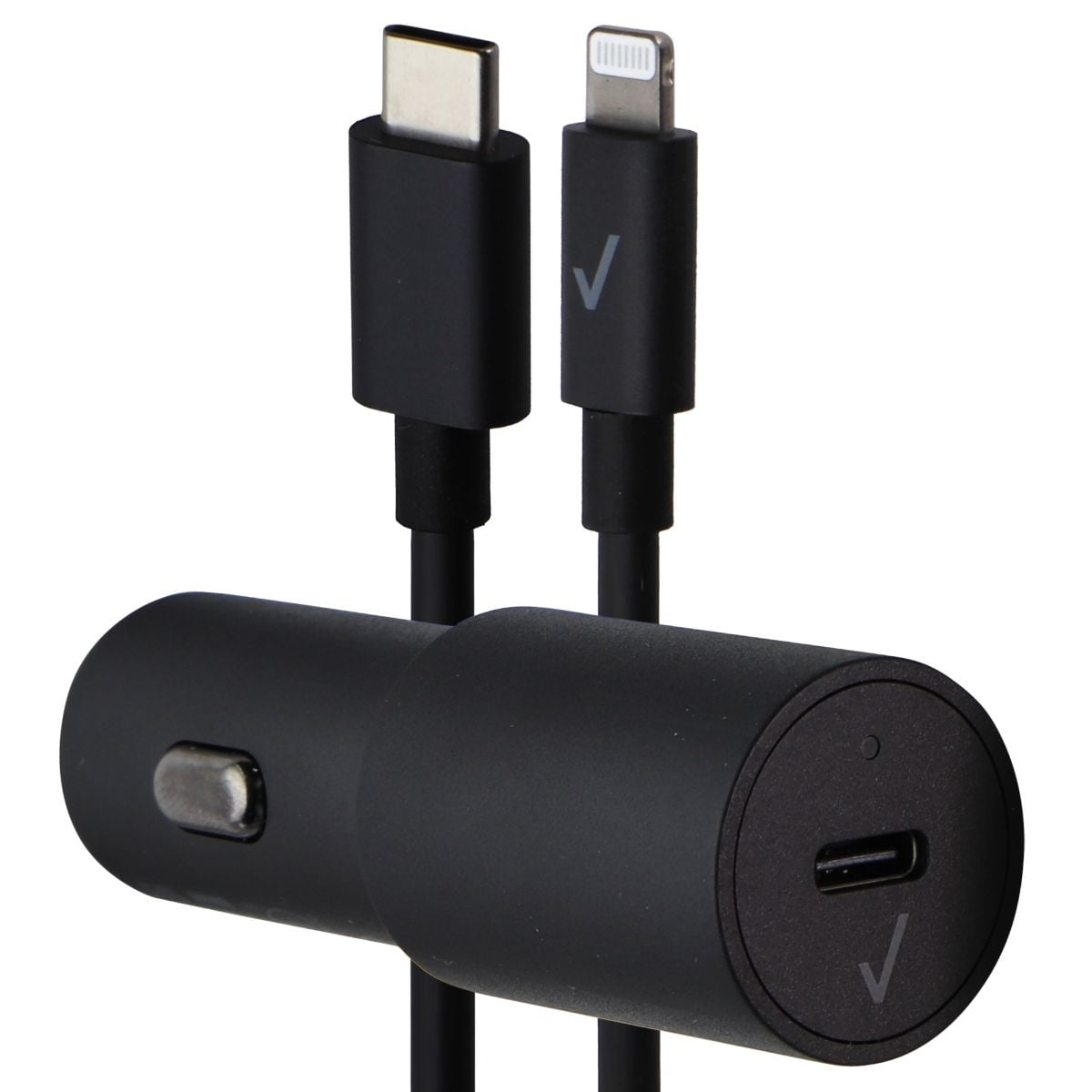 Verizon (6Ft) Vehicle Charger (30W) with USB-C to Cable - Black ...