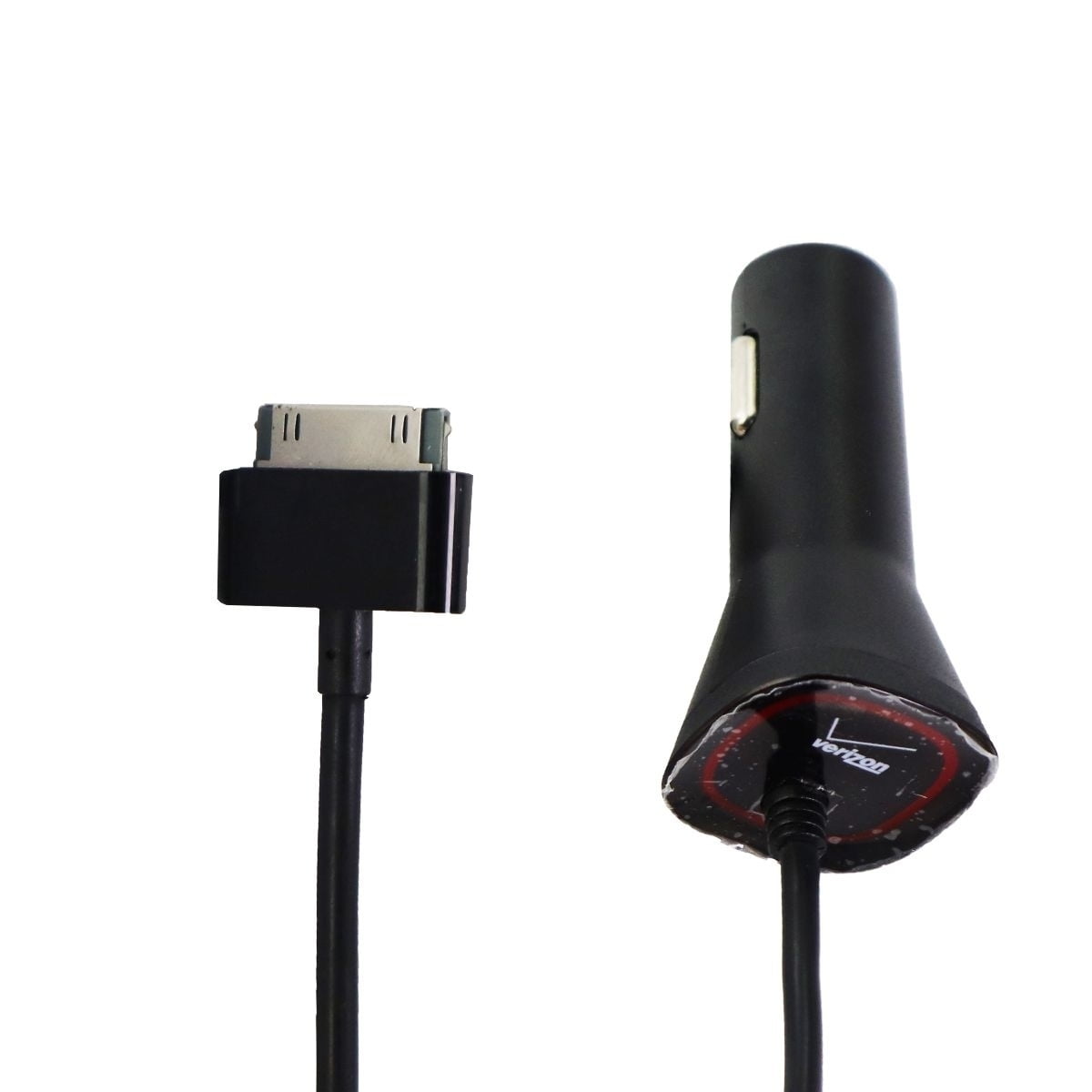 Verizon 9-Ft Coiled Cable Vehicle Charger for Samsung Galaxy Tab 30-Pin - Black - Walmart.com