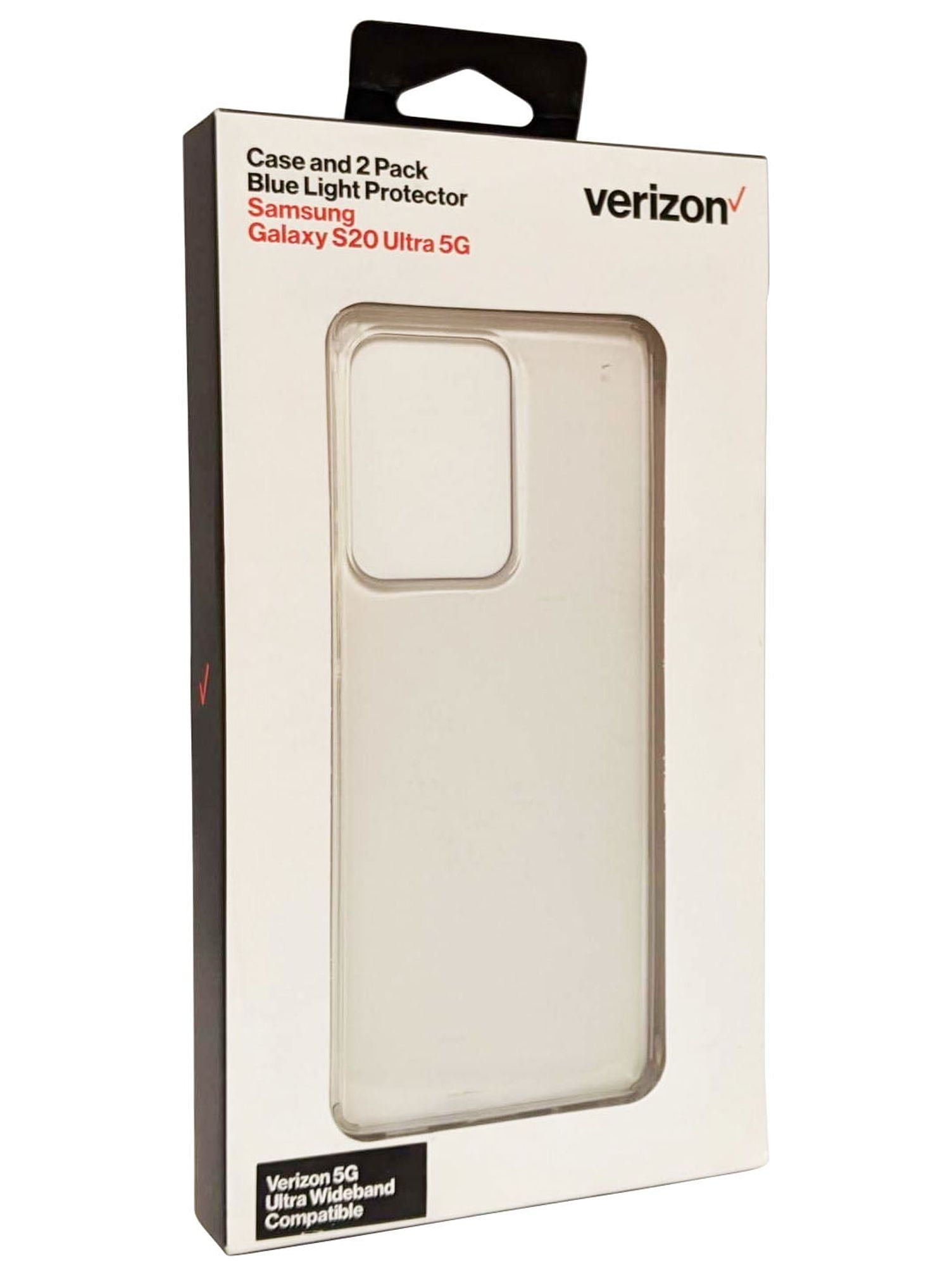 Verizon Bundle for Galaxy S20 Ultra 5G Case and Blue Light Screen ...
