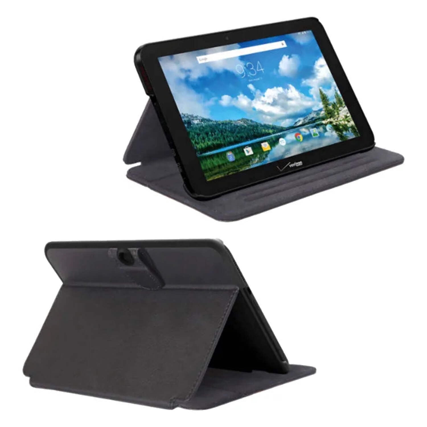 Rome Tech Folio Case with Smart Folding Stand for Verizon Ellipsis 10 ...
