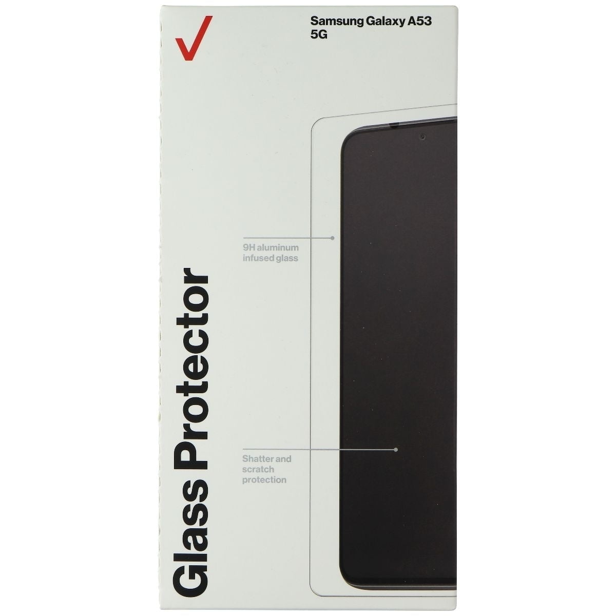 Verizon Glass Screen Protector for Samsung Galaxy A53 5G - Clear ...