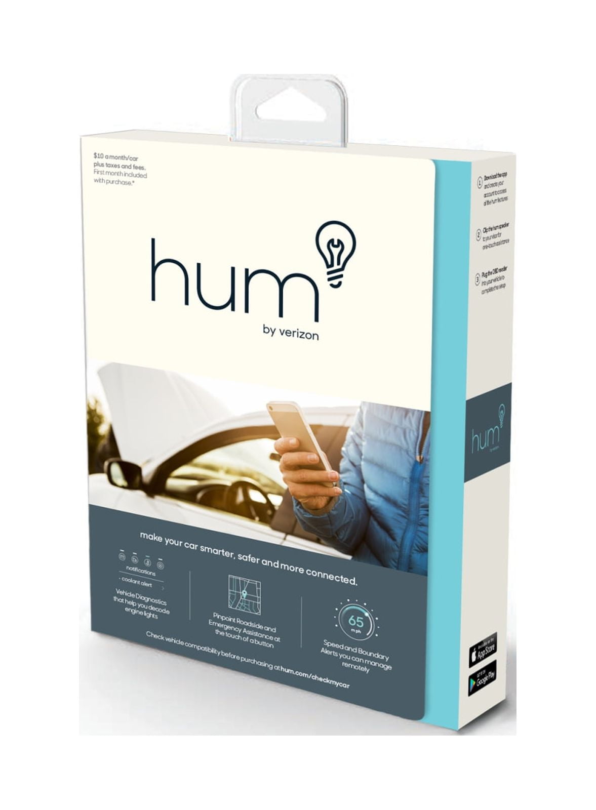 Verizon Hum Vehicle Tracking, Diagnostics System, Roadside Assistance ...