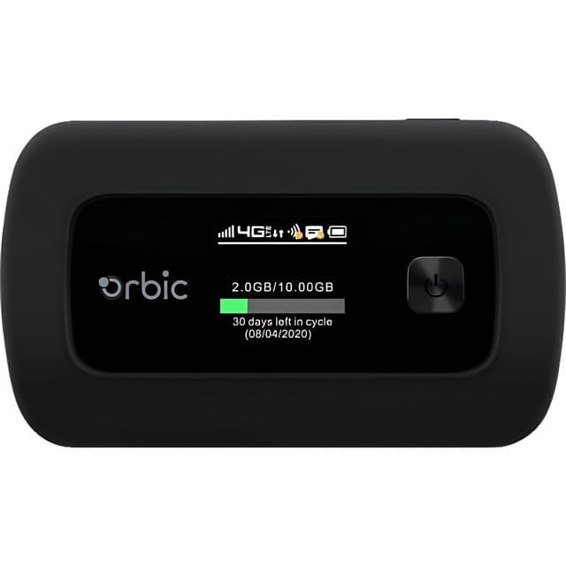 Verizon Exclusive Orbic Speed 4G Wi-Fi Wireless Hotspot Mobile Device ...