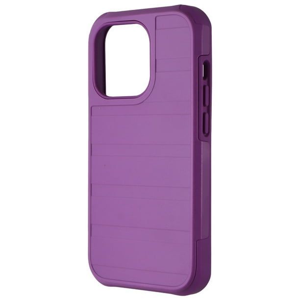 Verizon Rugged Hard Case for iPhone 14 Pro - Mulberry - Walmart ...