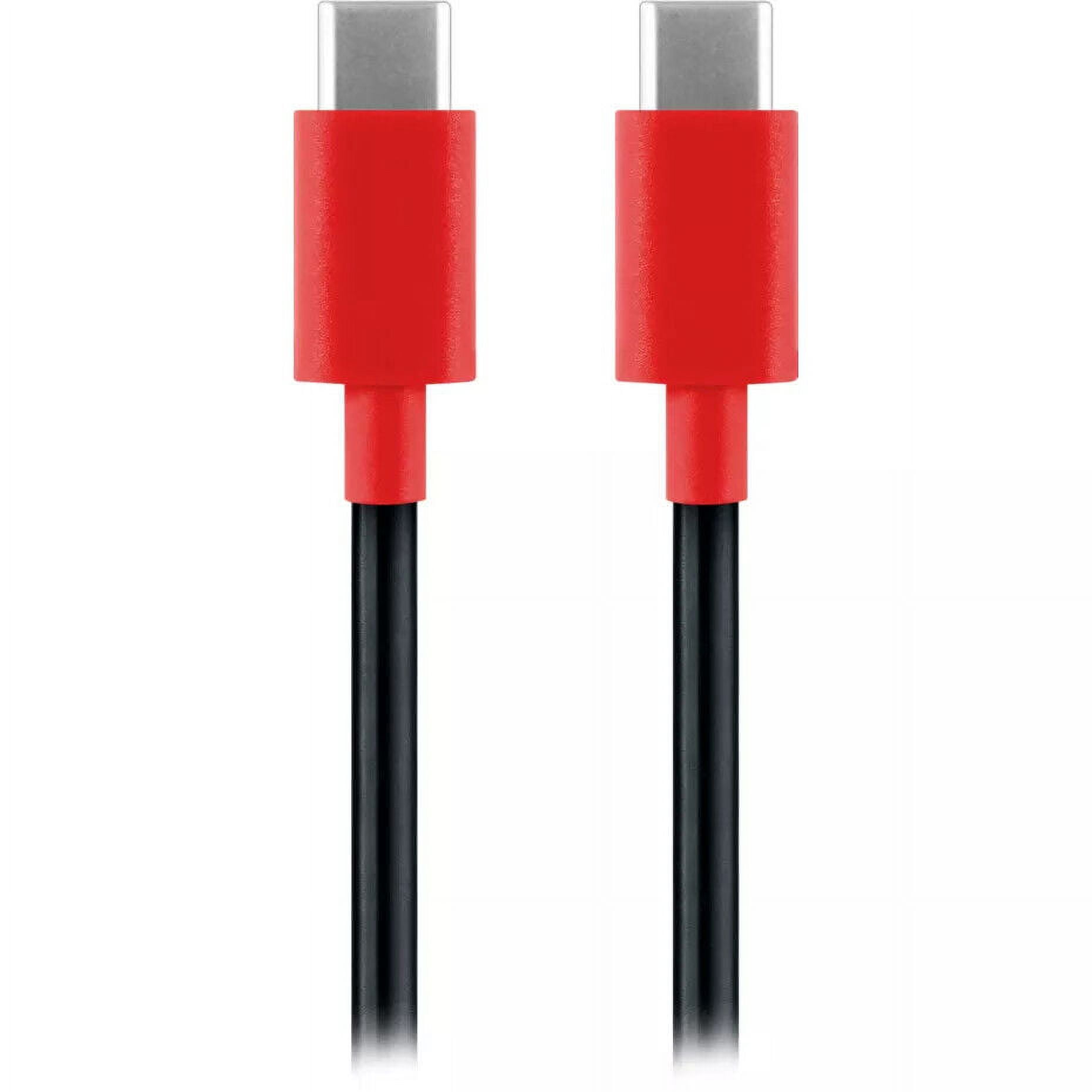 Verizon USB Type-C to USB Type-C 2.0 Data Cable 6-ft - Black - Walmart.com