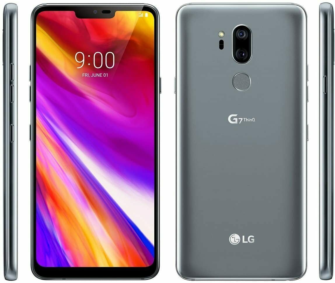 Open Box Verizon Unlocked LG G7 ThinQ 64GB Gray LG-G710VM - Walmart.com