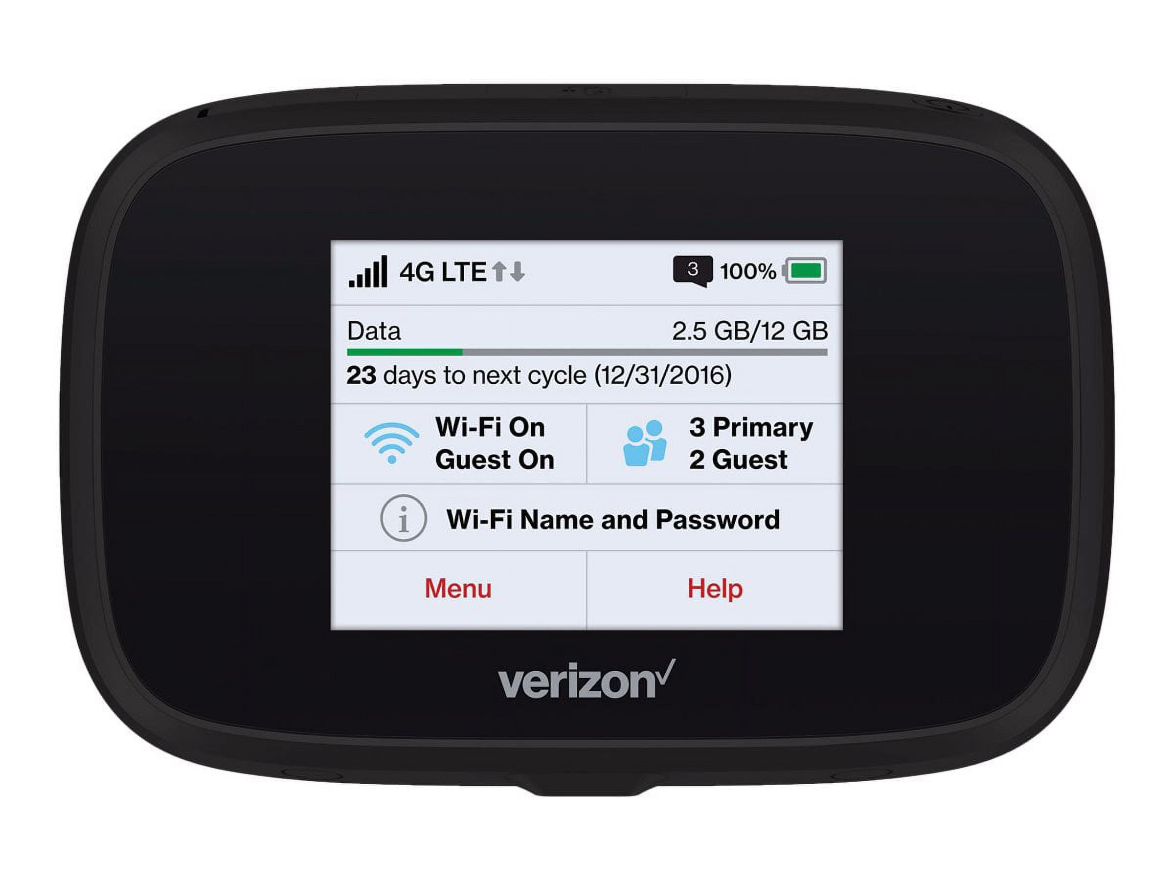 Verizon Jetpack MiFi 7730L - 4G LTE Advanced Portable Hotspot for Personal Devices with Wi-Fi 5 ...