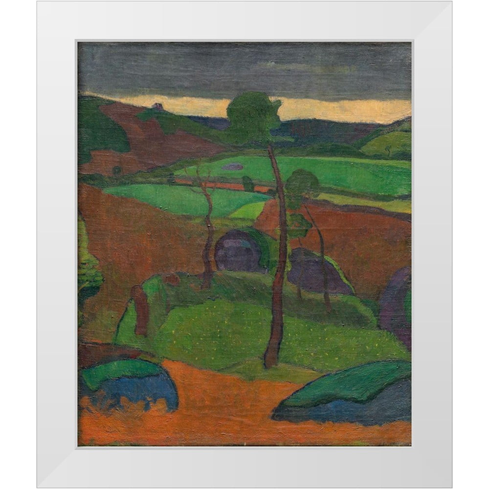 Verkade, Jan 12x14 White Modern Wood Framed Museum Art Print Titled ...