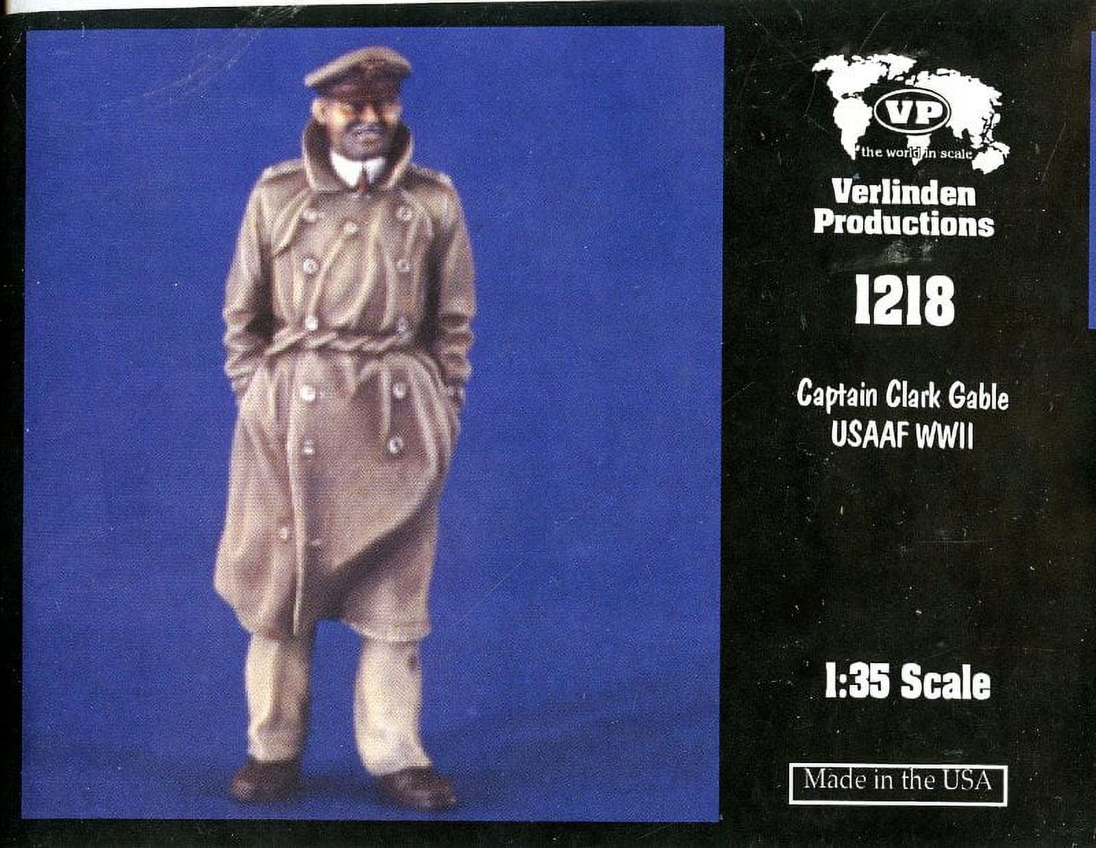 Verlinden Productions 1:35 WWII USAAF Captain Clark Gable - Resin ...