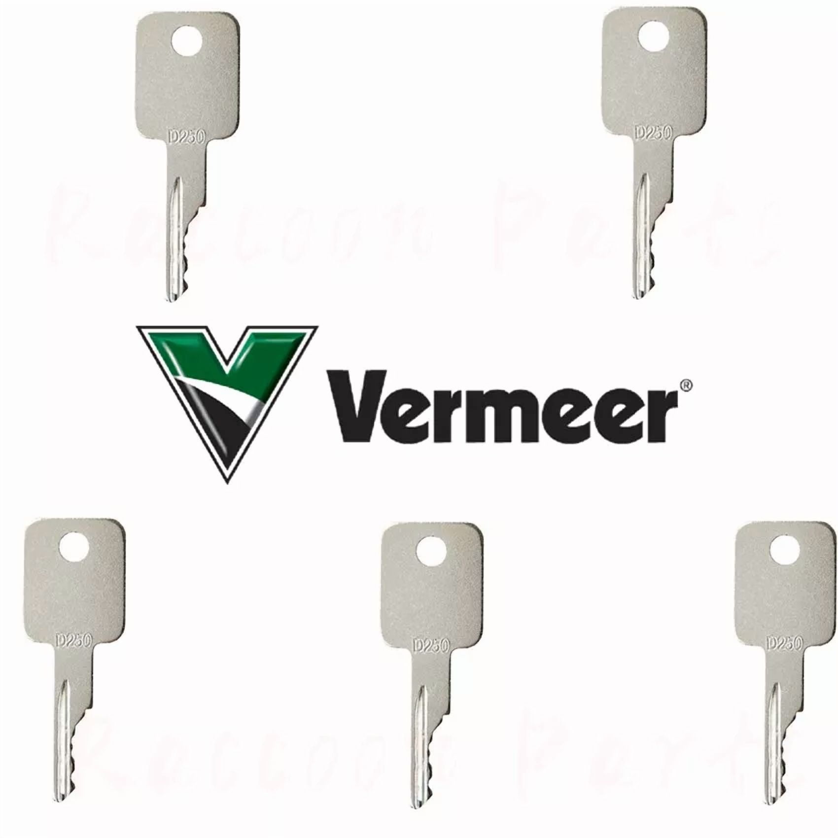 Vermeer Chipper - Grinders Ignition Keys D250 229802001 - Walmart.com