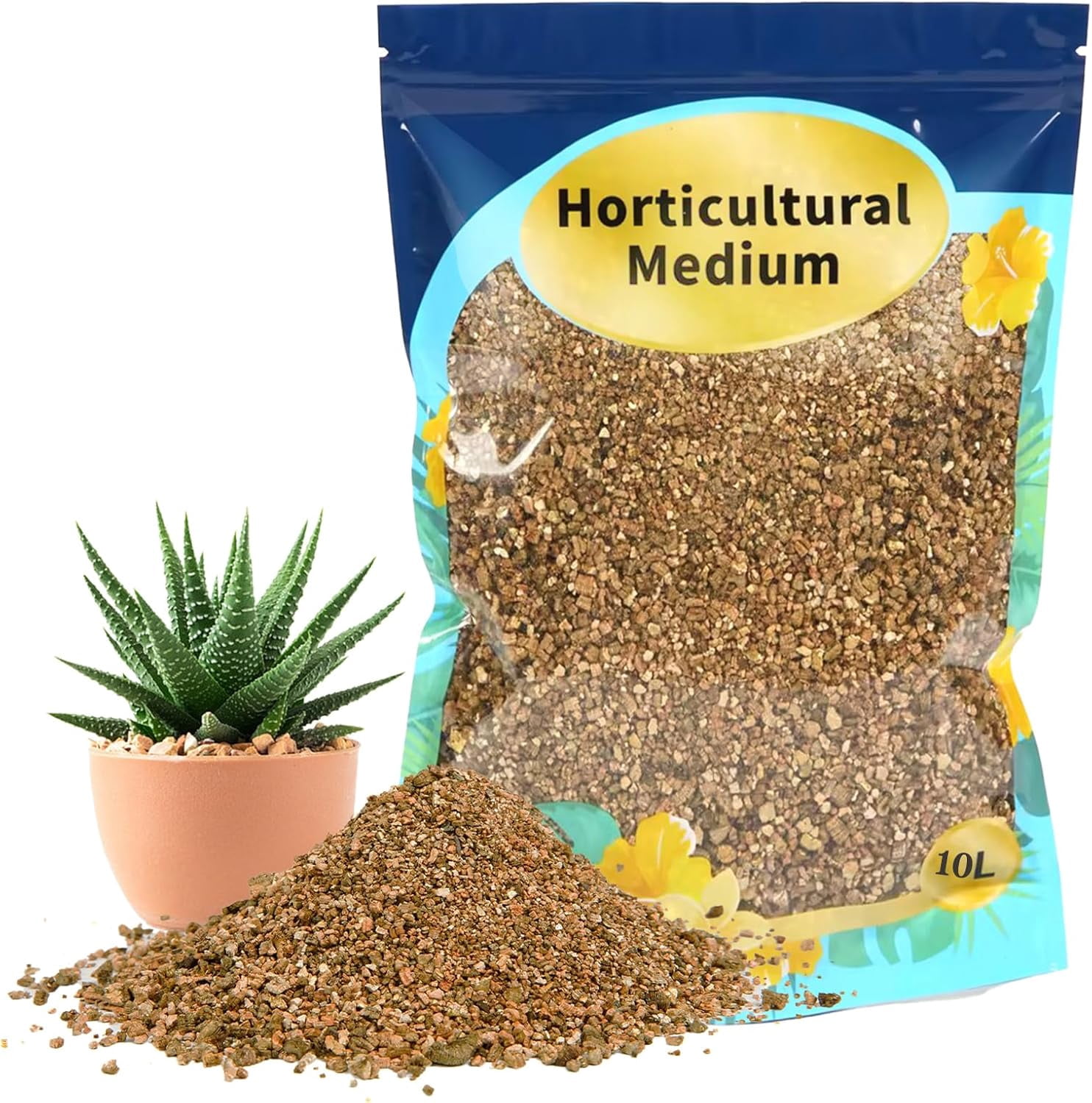 Vermiculite for Gardening 10qt, Coarse Vermiculite for Plant ...