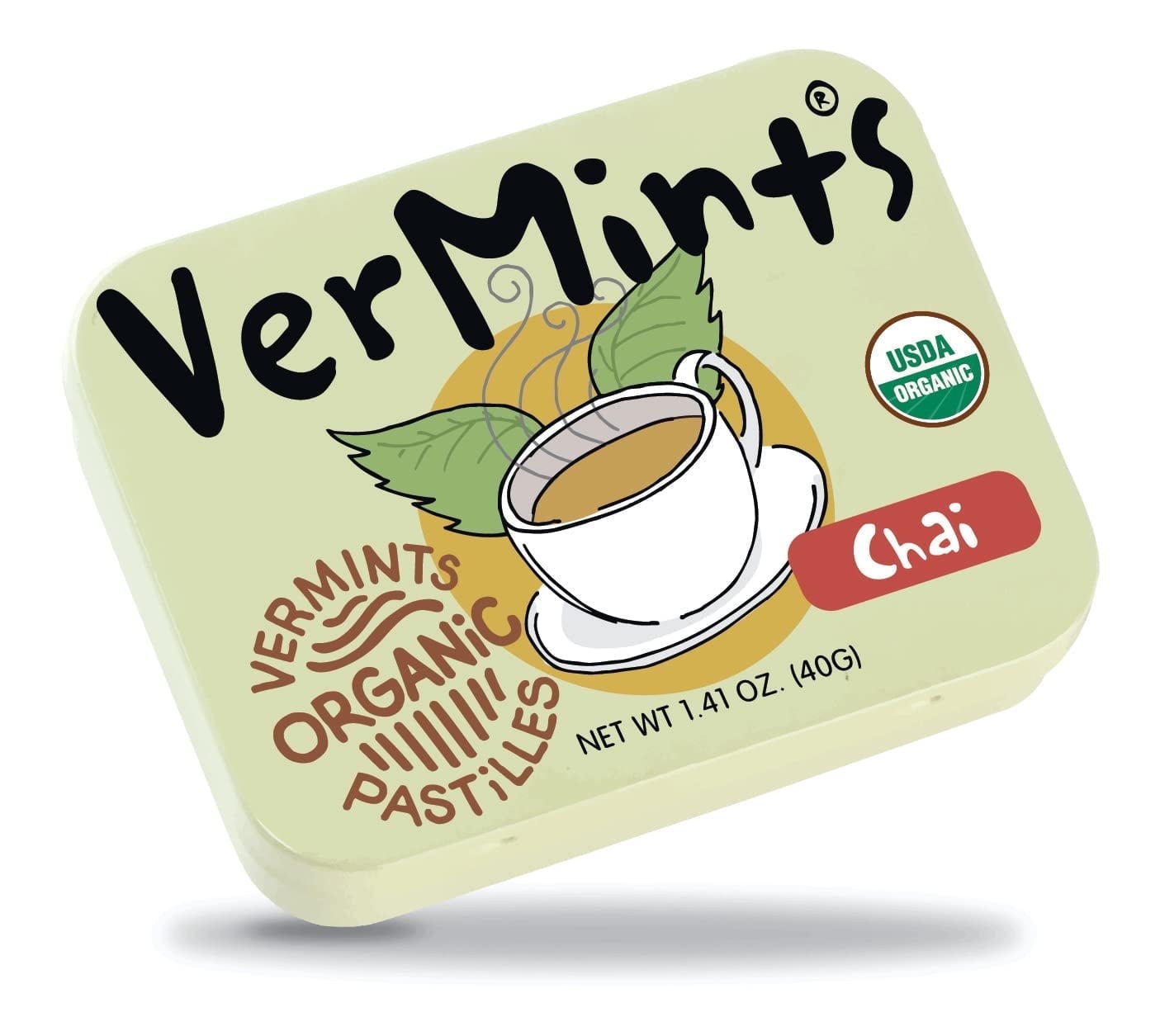 Vermints All Natural Organic Chai Pastilles - 1.41 oz - Walmart ...