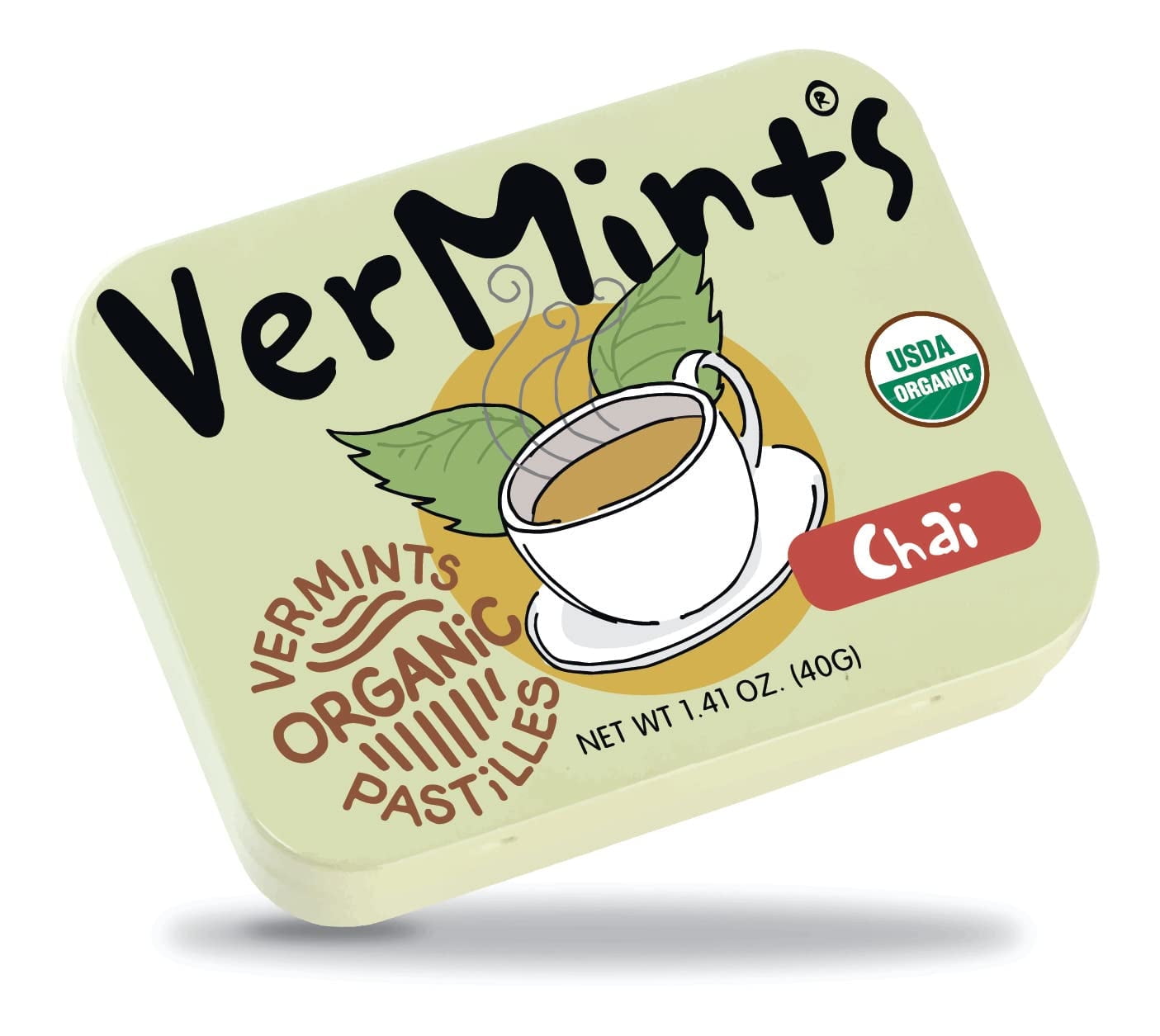Vermints All Natural Organic Chai Pastilles - 1.41 oz - Walmart.com
