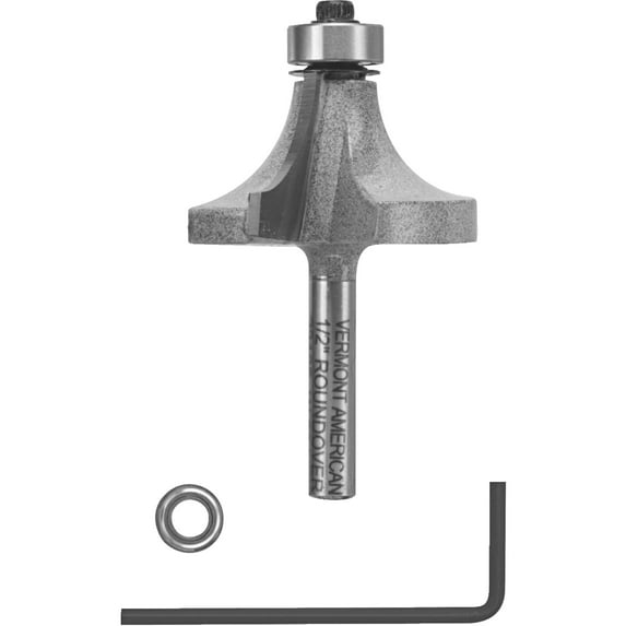 Vermont American 23135 1/2" Roundover Beading Bit - Walmart.com