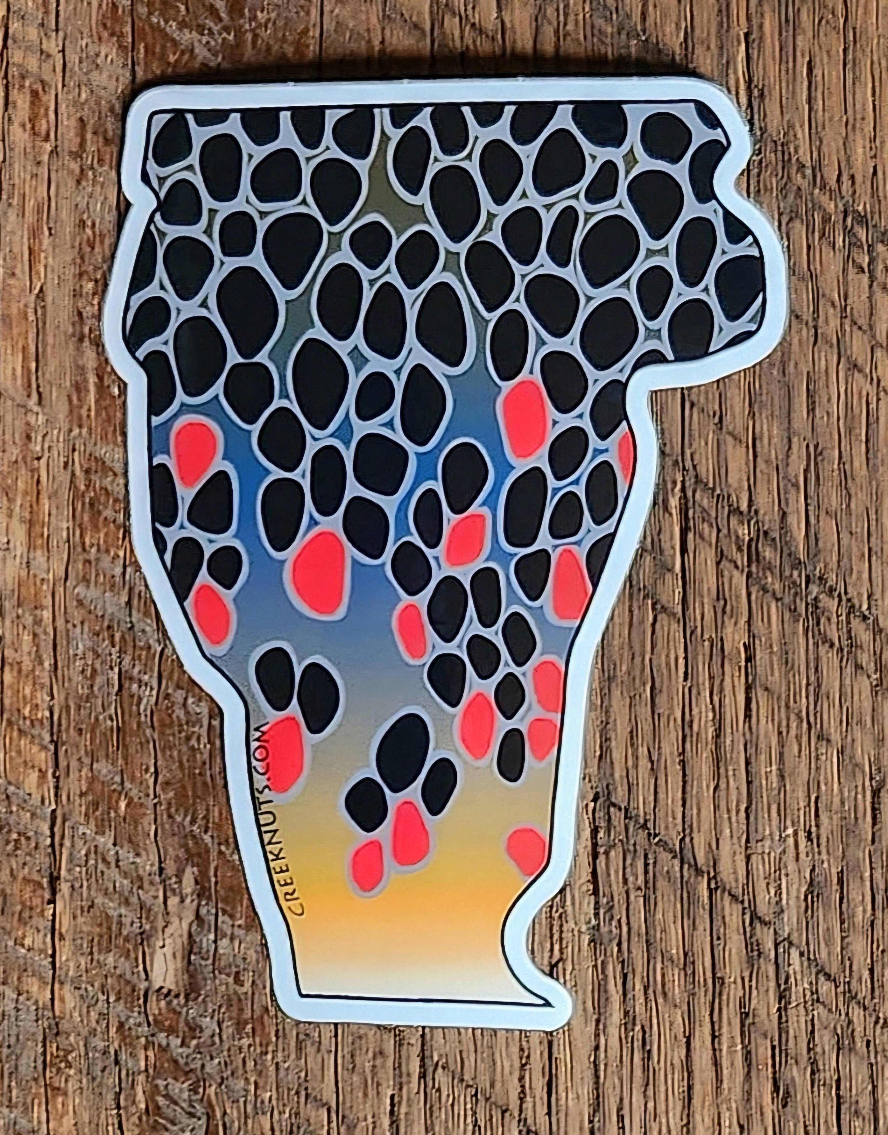 Vermont Brown Trout Skin Sticker Decal - Walmart.com