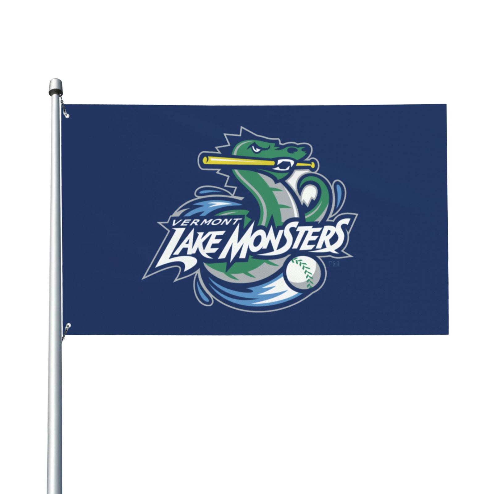 Vermont Lake Monsters 3x5ft Outdoor Decorative Flag - Polyesters Flag ...