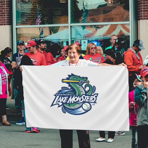 Vermont Lake Monsters Flag 3x5ft, Home Garden Flag, Suitable For Indoor ...