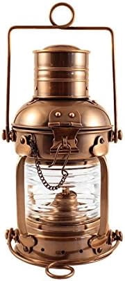 Vermont Lanterns Brass Lamp - Ship Lantern (10", Antique Brass ...