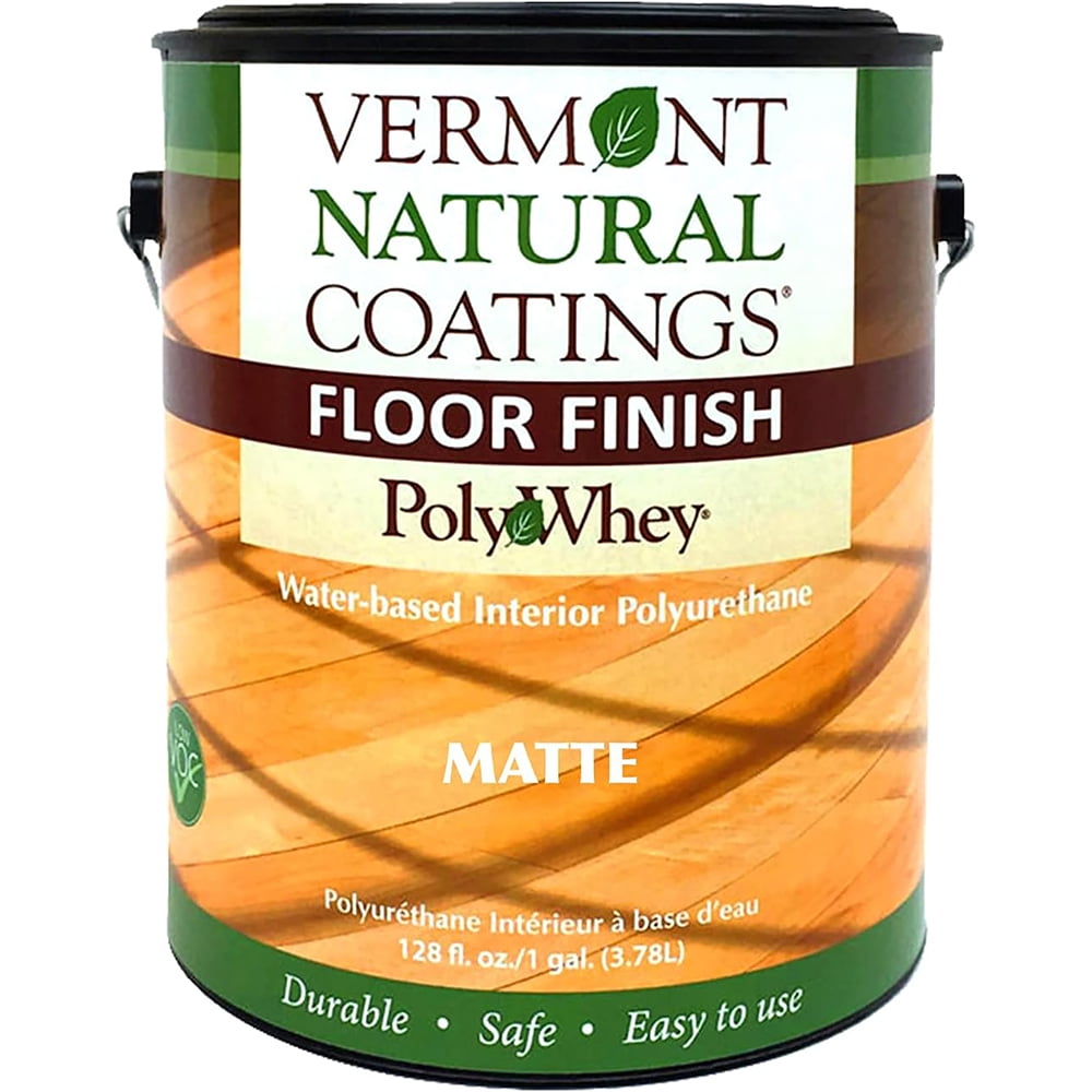 Vermont Natural Coatings PolyWhey Floor Finish Matte gal - Walmart.com