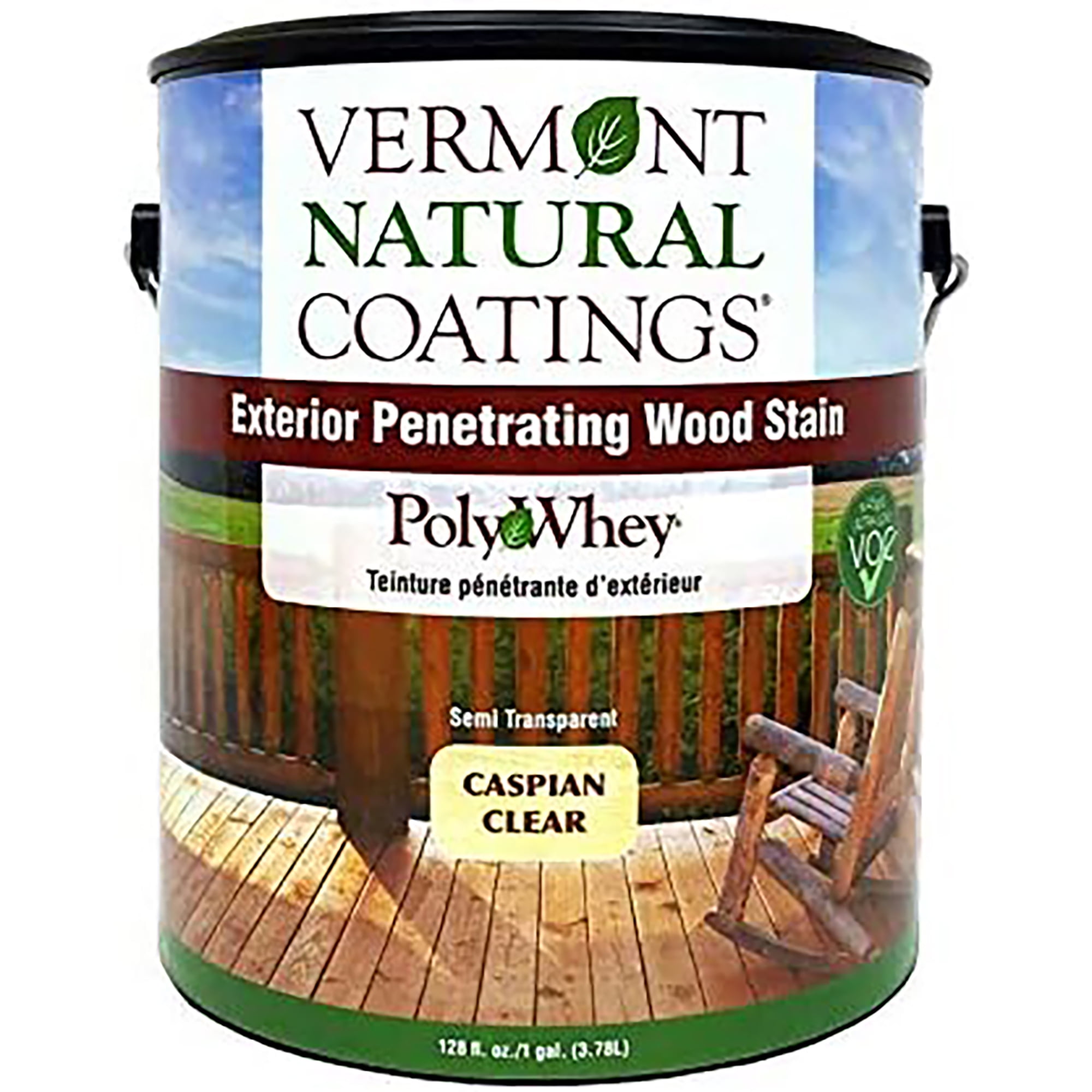 Vermont Natural Coatings PolyWhey Exterior Penetrating Stain Caspian ...