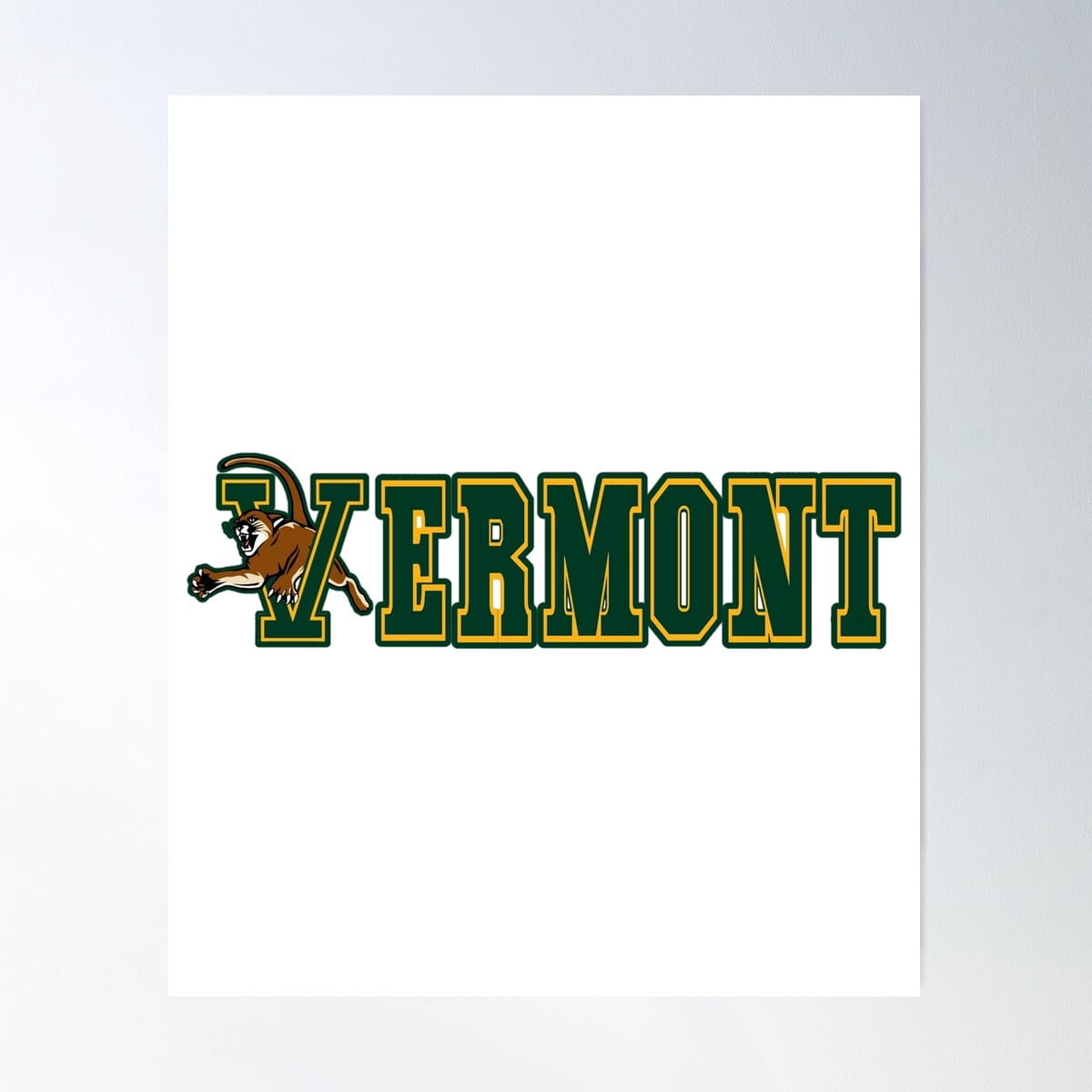 Vermont Poster Wall Art, Modern Wall Decor For Living Room Bedroom ...