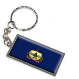Vermont State Flag Keychain Key Chain Ring - Walmart.com