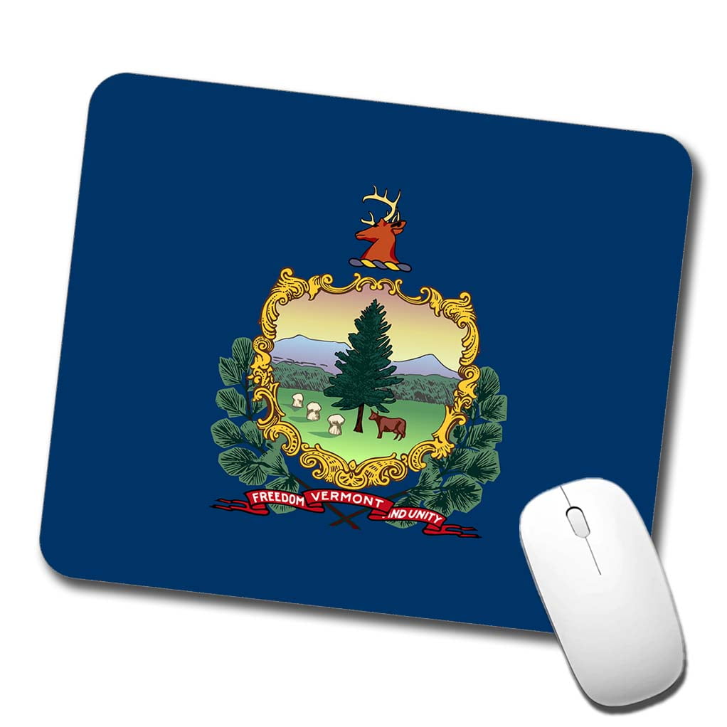 Vermont VT State Flag Mouse Pad Low Profile Gaming Mat - Walmart.com