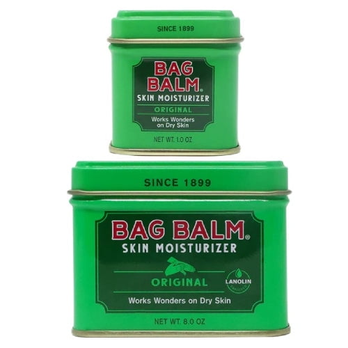 Vermont's Original Bag Balm Tin Utter Ointment 8 oz & 1 oz Pack ...