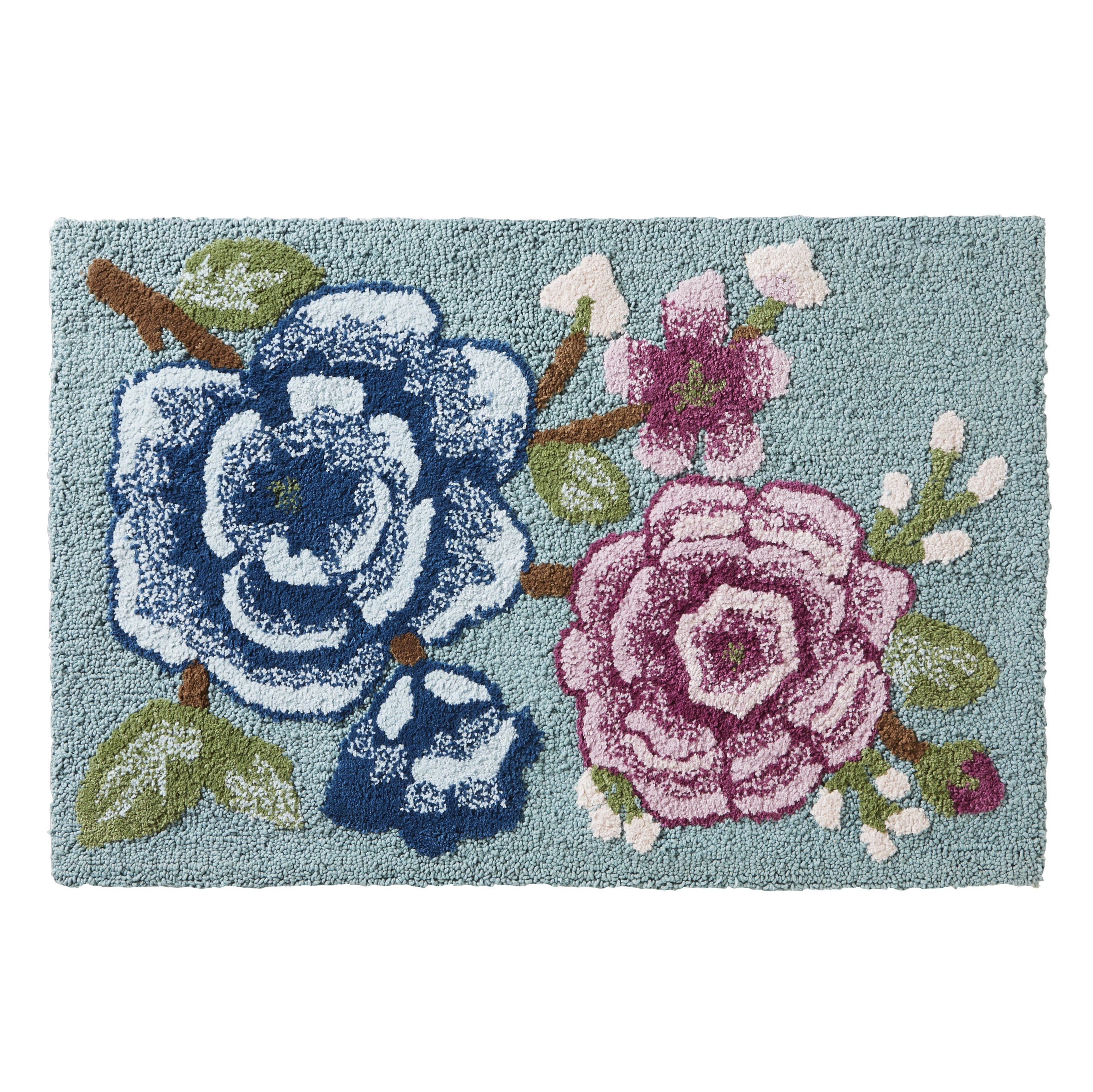 Vern Yip by SKL Home Spring Blooms Rug, Multicolor, 100% Cotton, 20" x ...