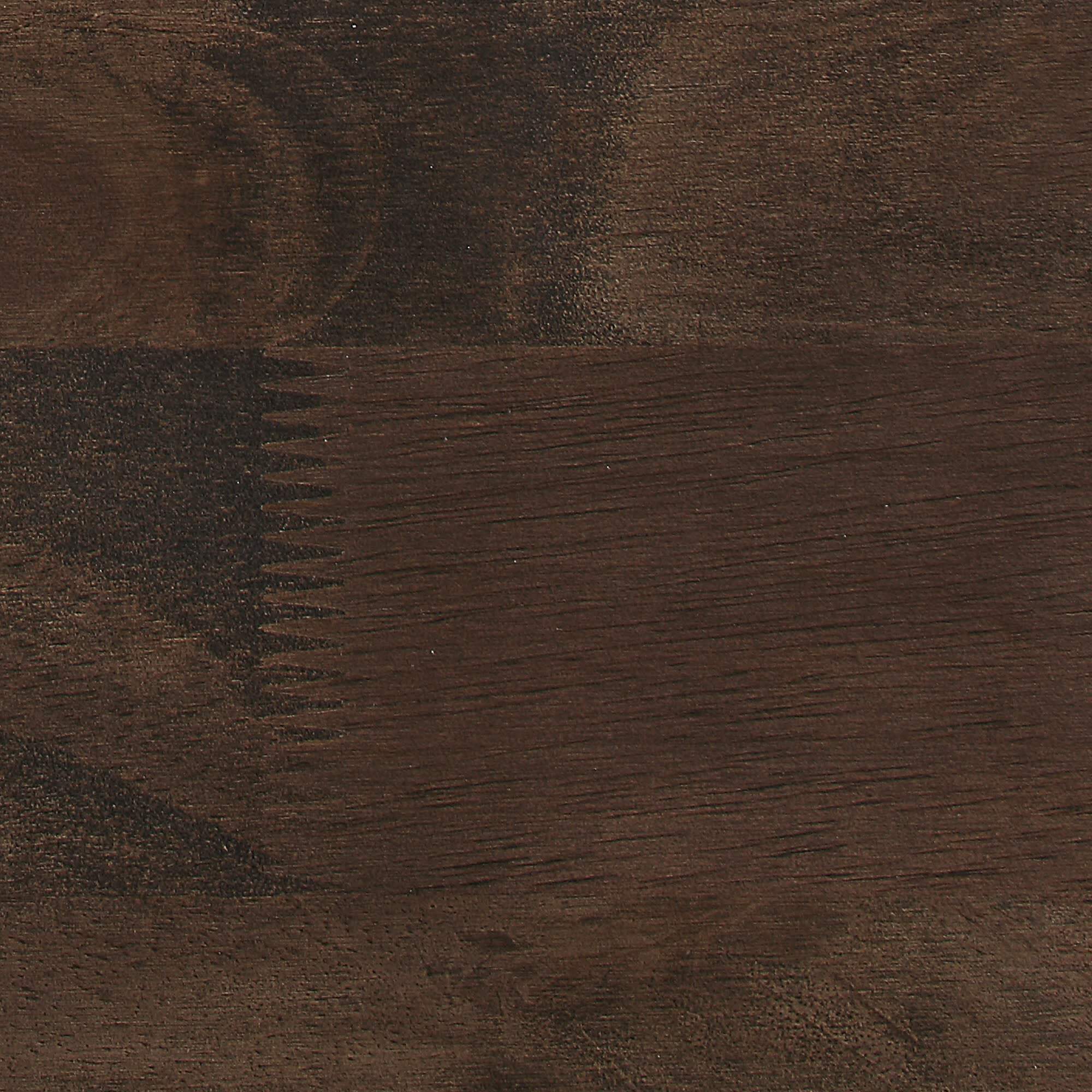 Verna Brown Queen Sleigh Bed Queen Brown Engineered Wood - Walmart.com