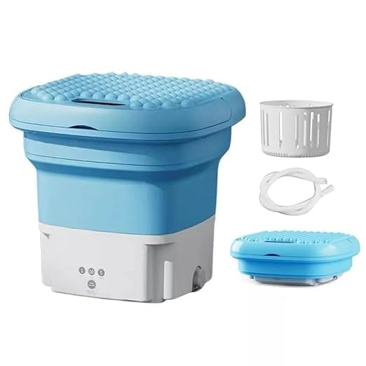 Vernaxy Washing Machine Portable Front Load Mini Foldable Washer And ...