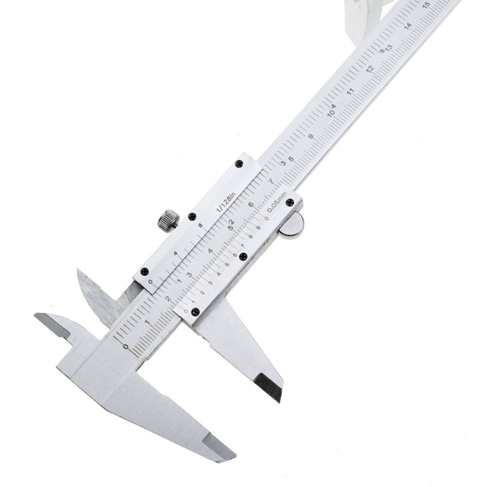 Vernier Caliper 6" 0-150mm/0.05mm 0.008inch Metal Calipers Gauge ...