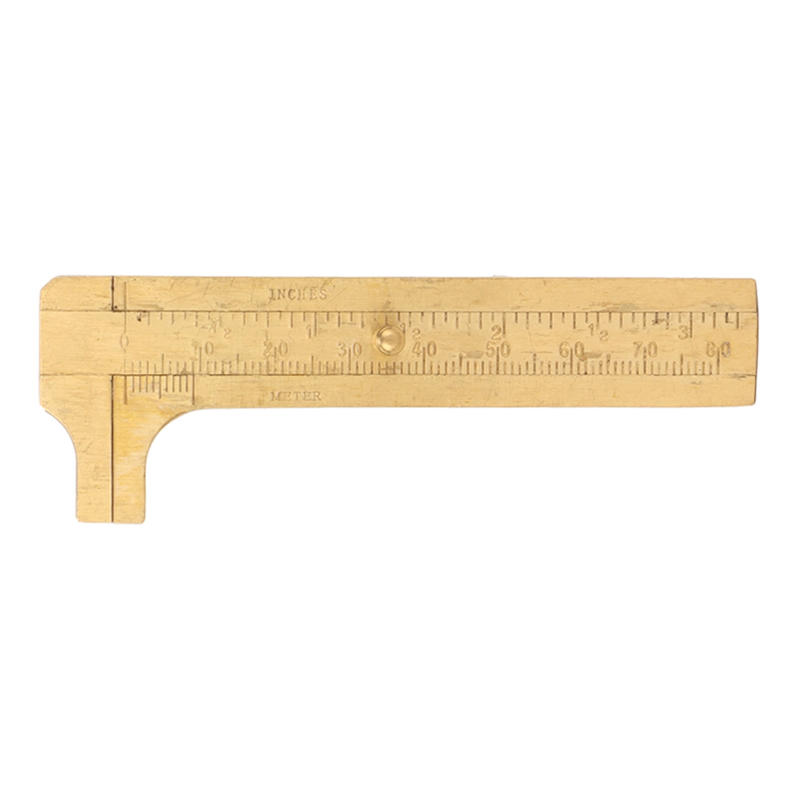 Vernier Caliper Brass Double Scales High Accuracy Clear Scale Portable ...